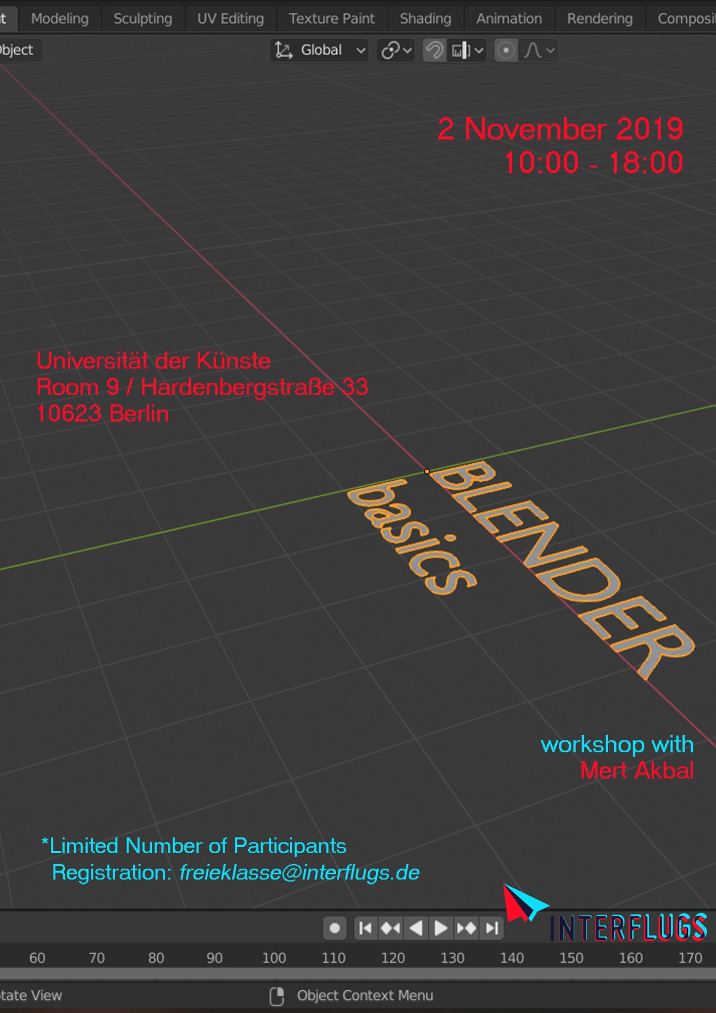 Blender Basic Workshop – Interflugs