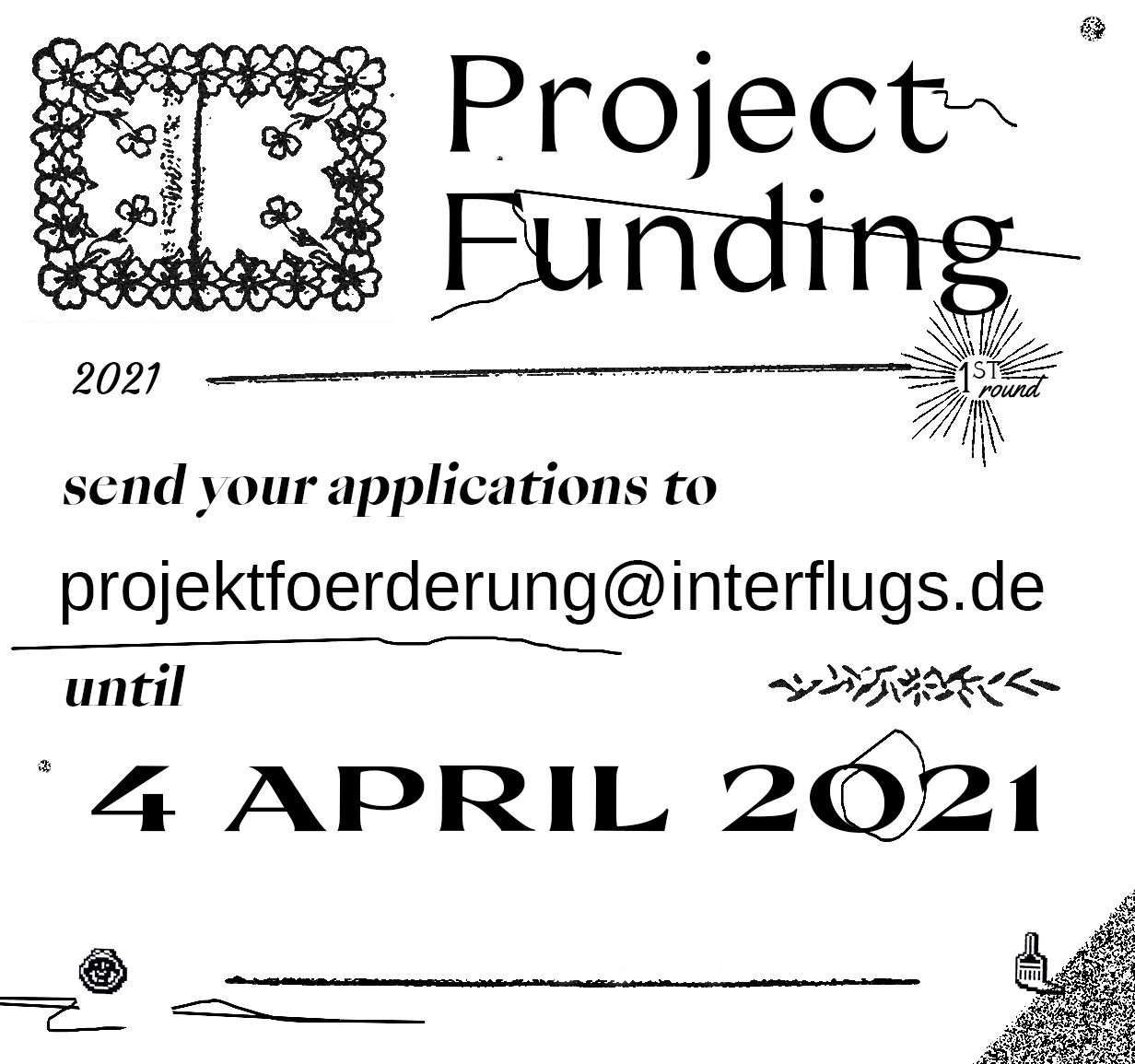 Project Funding: 1st Round of 2021 is open for applications! – Interflugs